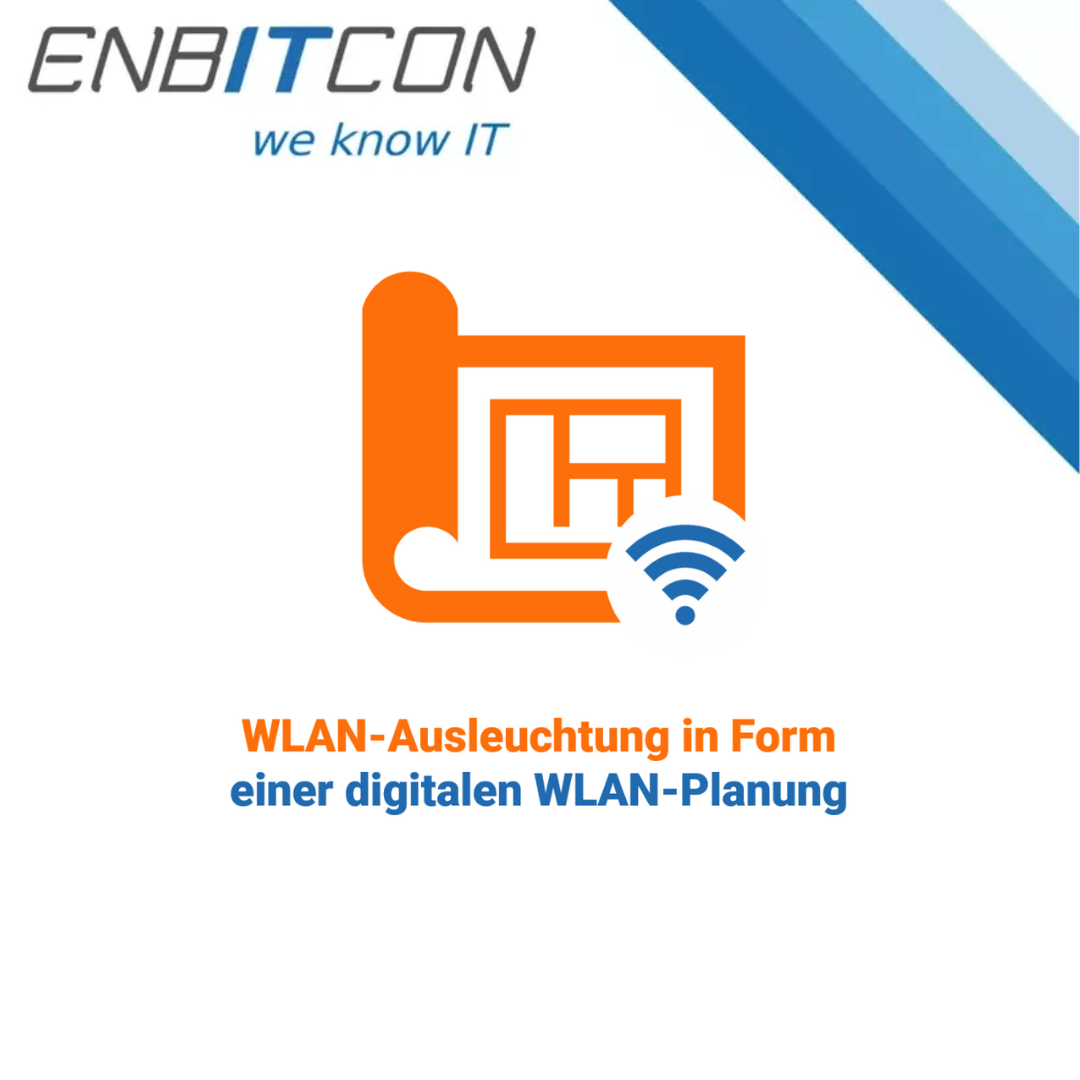 WLAN coverage in the form of digital WLAN planning